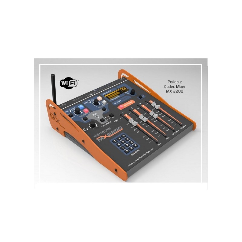 CODEC-MIXER IP PORTÁTIL MX 2200 SOLIDYNE
